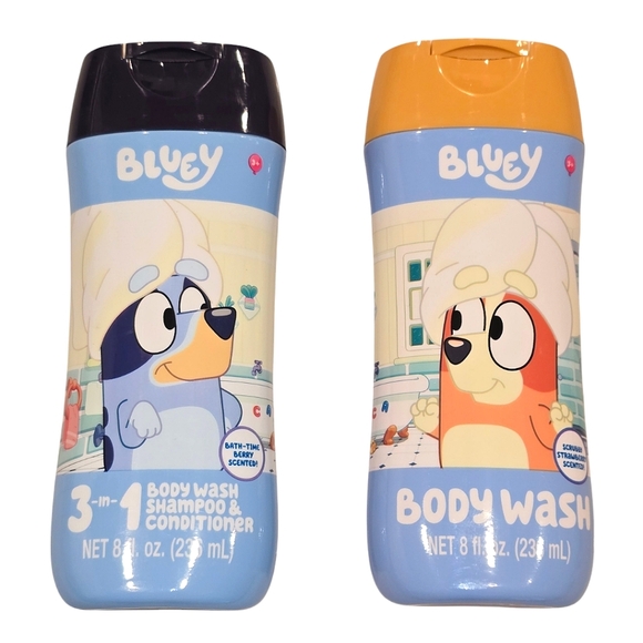Bluey | Bath, Skin & Hair | Bluey And Bingo Bath Time Bodywash Bundle ...